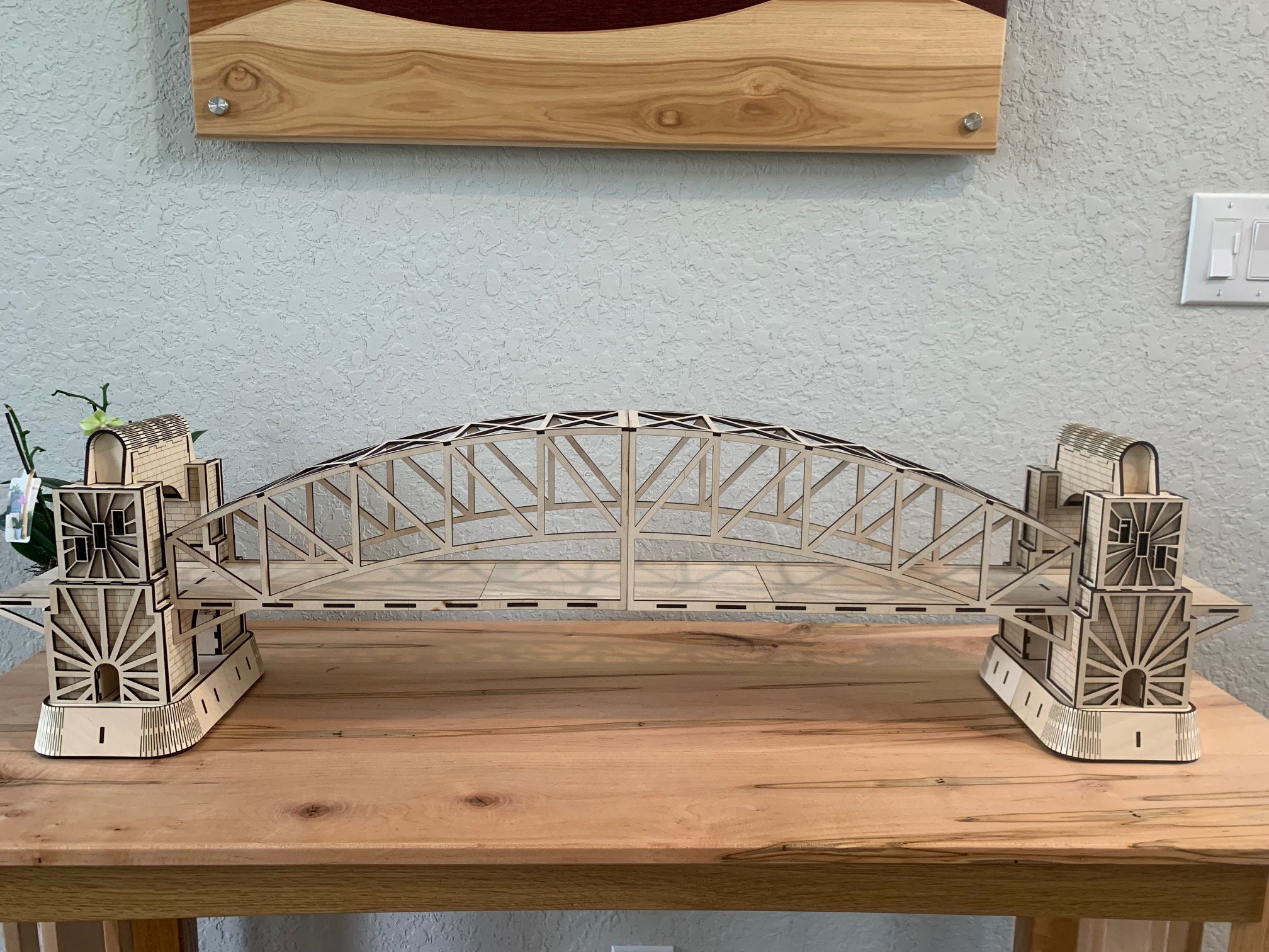Digital Download Laser Cut Truss Bridge Glowforge - Etsy Canada