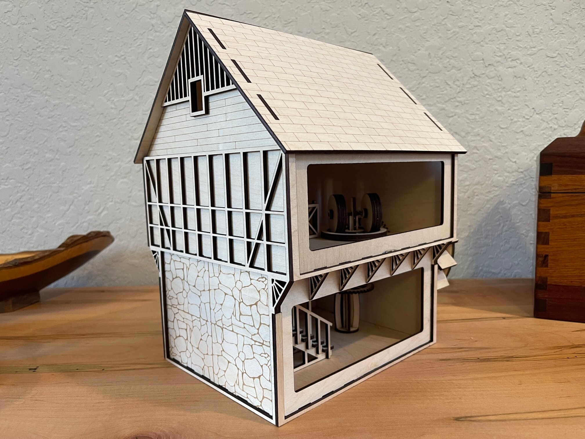 Laser Cut Water Wheel - Farm Mill Model, Digital Download - Etsy Canada