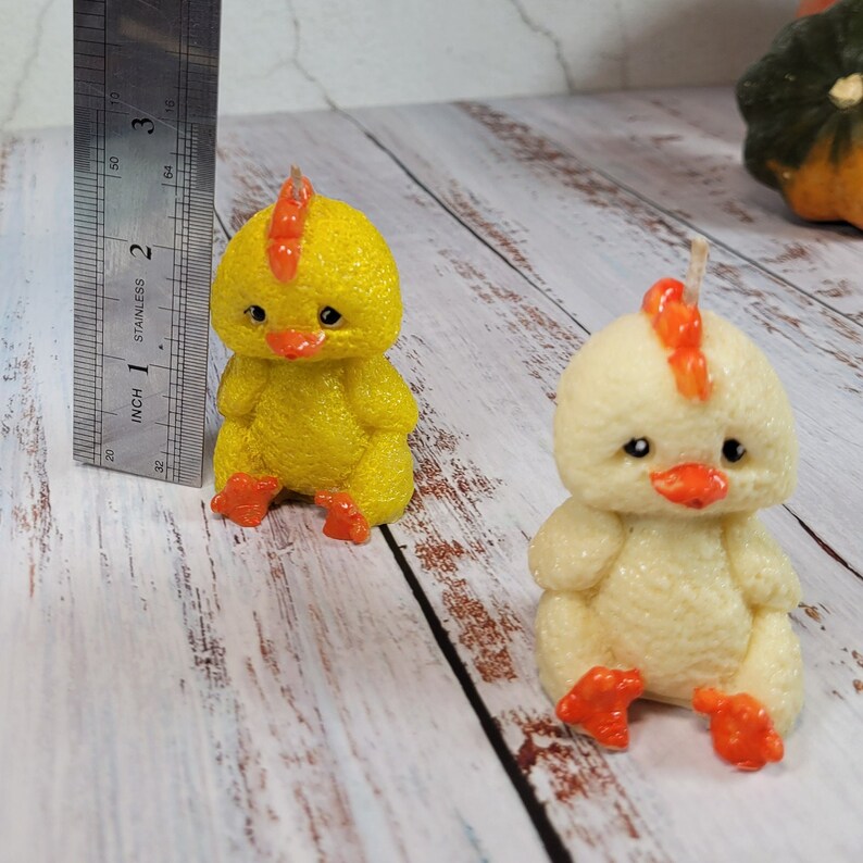 Chicken Souvenir Cute Mini Bees Wax Candle, Beeswax Candle, Funny ...