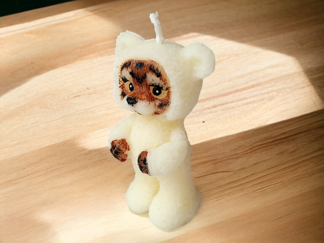 Silicone Mold-tiger Cub in Costume, DIY Projects and Gifts, Soap, Wax ...