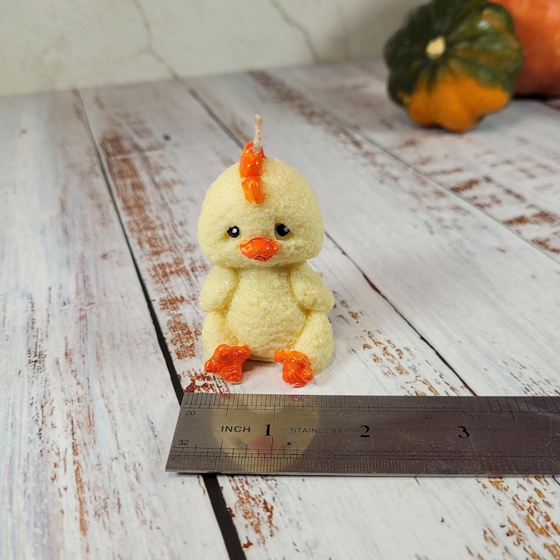Chicken Souvenir Cute Mini Bees Wax Candle, Beeswax Candle, Funny ...