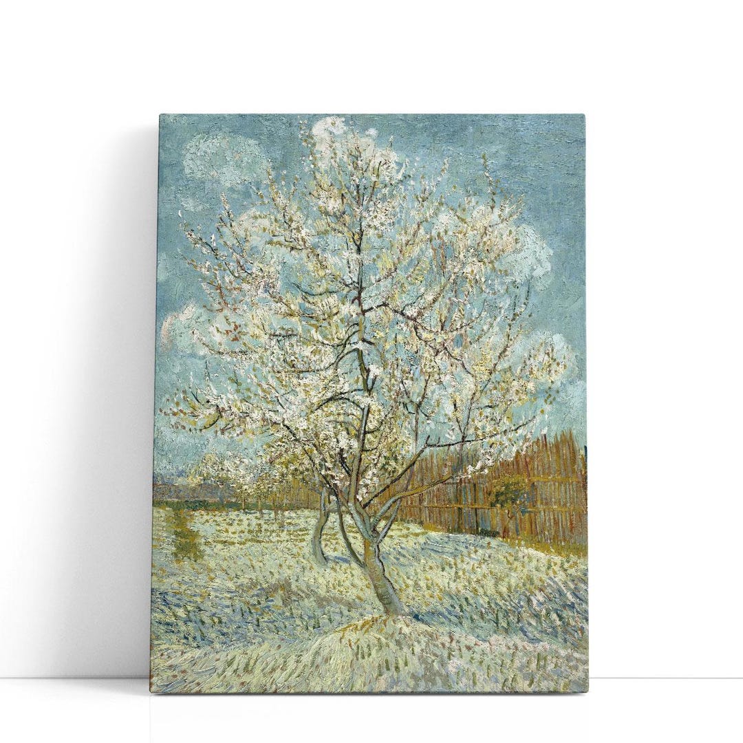 Vincent Van Gogh Painting, the Pink Peach Tree, 1888 | Canvas Print ...