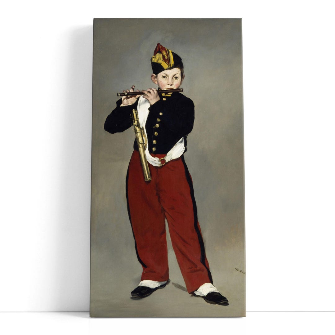 Edouard Manet Prints, the Fifer, 1866 | Canvas Print Wall Art - Etsy Canada