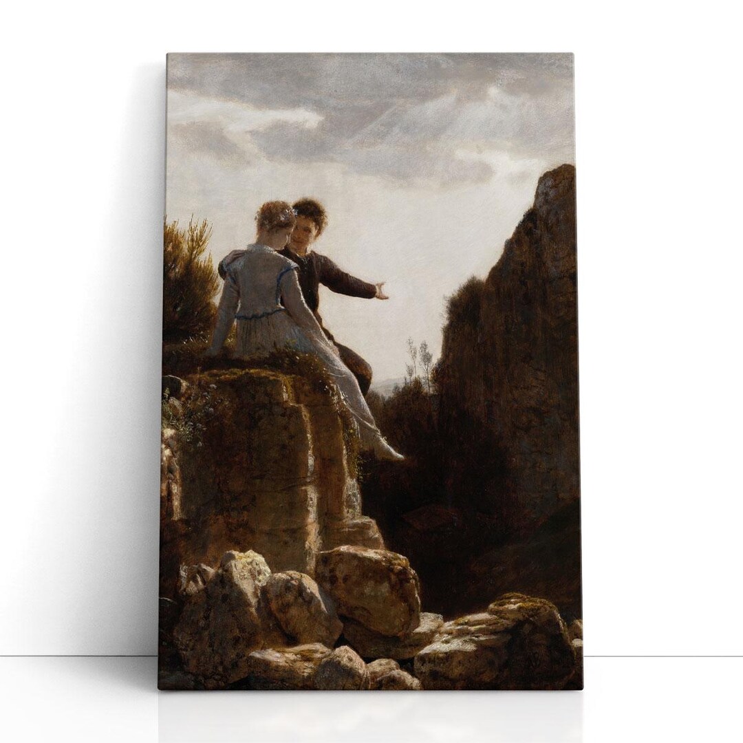 Arnold Bocklin Art, the Honeymoon | Canvas Print Wall Art - Etsy