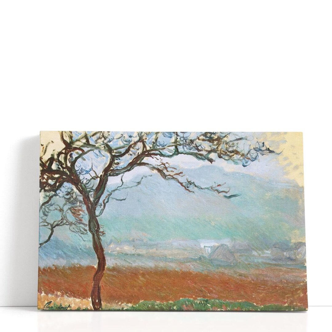 Claude Monet Artwork–landscape at Giverny, 1887 | Tree Prints, Large ...