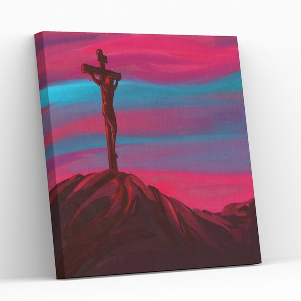 Crucifixion of Jesus Poster - Etsy