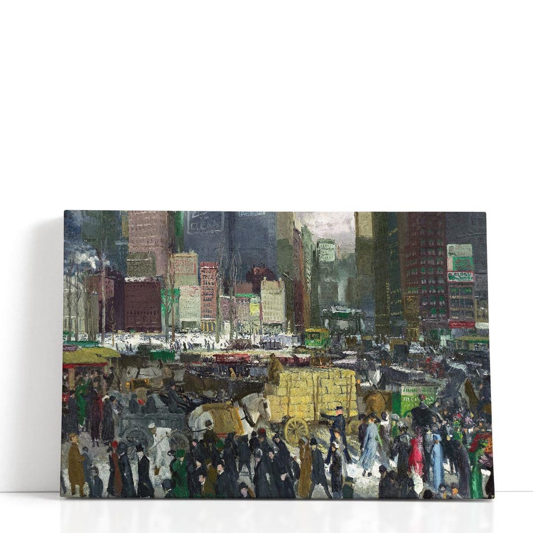 George Wesley Bellows Prints, New York, 1911 | Canvas Print Wall Art - Etsy