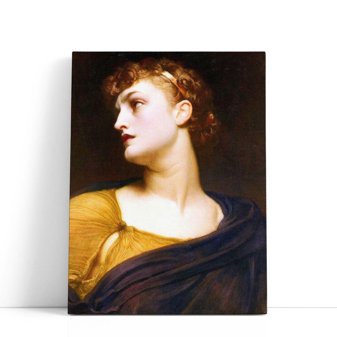 Frederic Leighton Painting, Antigone, 1882 | Canvas Print Wall Art - Etsy