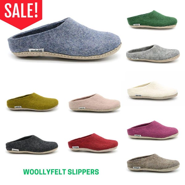 Women Wool Felt Slippers - Etsy