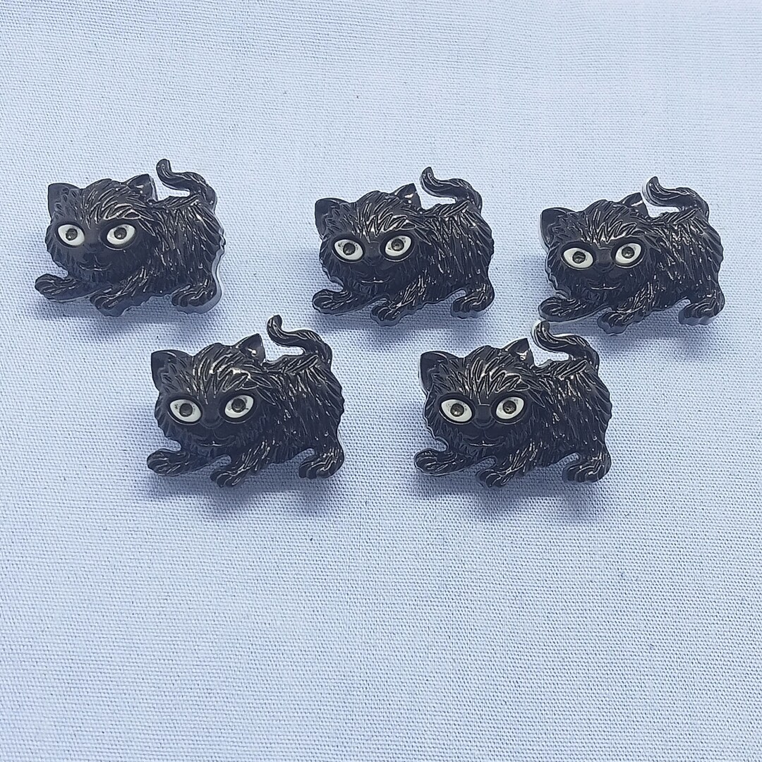 5 X Black Cats - Etsy