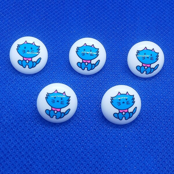 Cat Buttons - Etsy