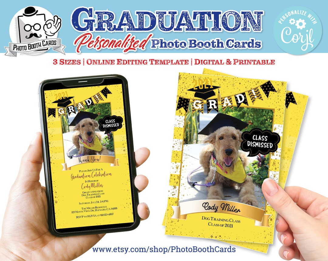 Graduation, Class of 2021, Custom Photo Cards, 5x7, 4x6 Cards, Digital ...