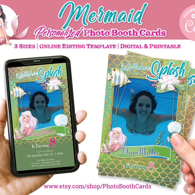 Mermaid Photo Booth - Etsy
