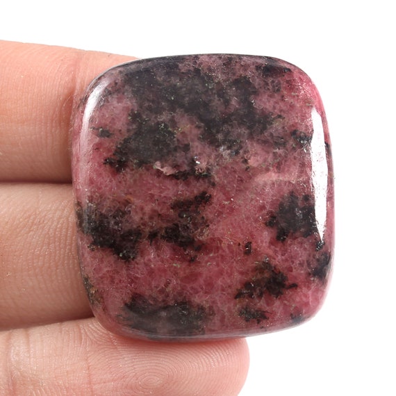 65.65 Certs Amazing Natural Pink Rhodonite Cabochon Top | Etsy