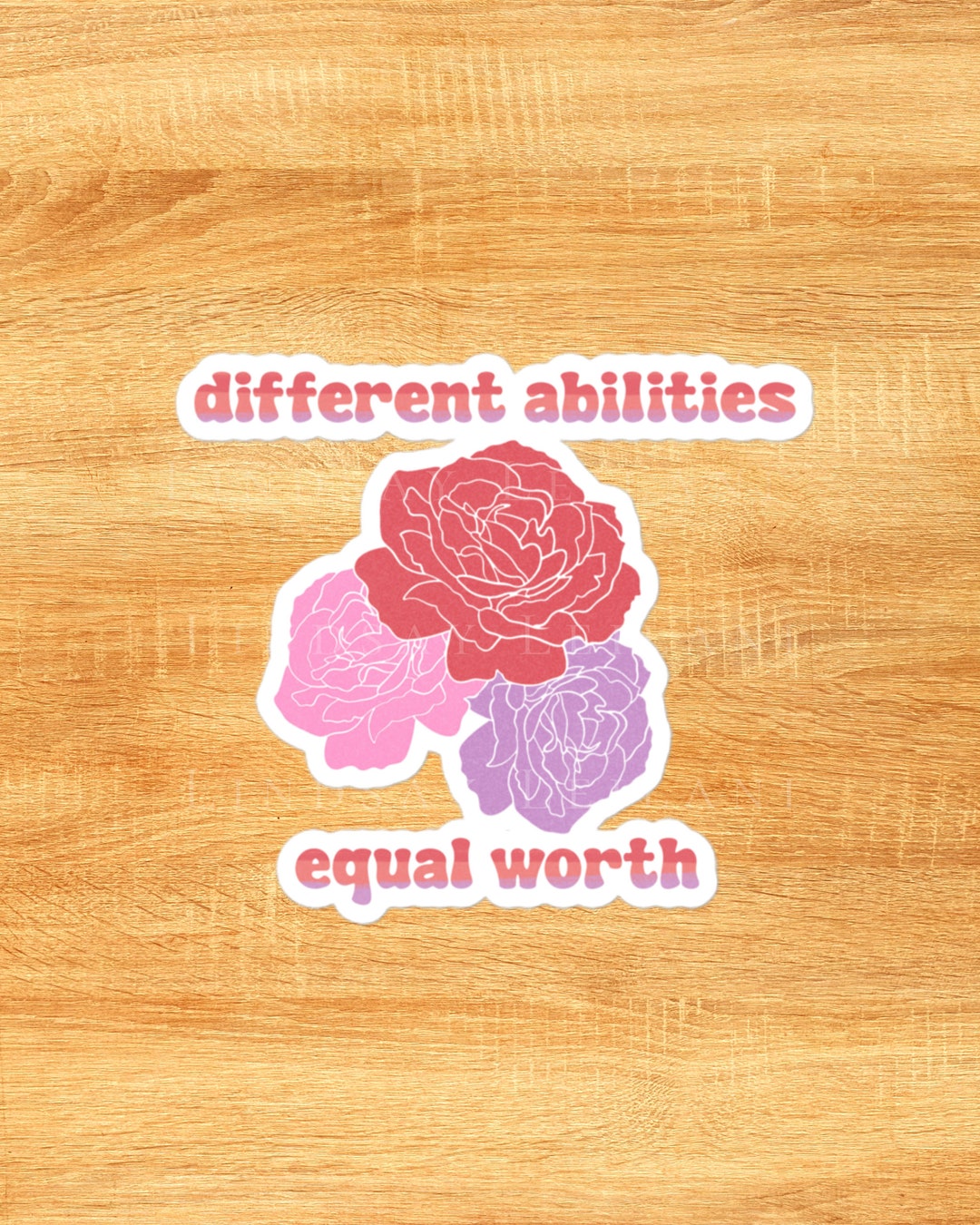 Different Abilities Sticker | Equality and Disability Justice ...