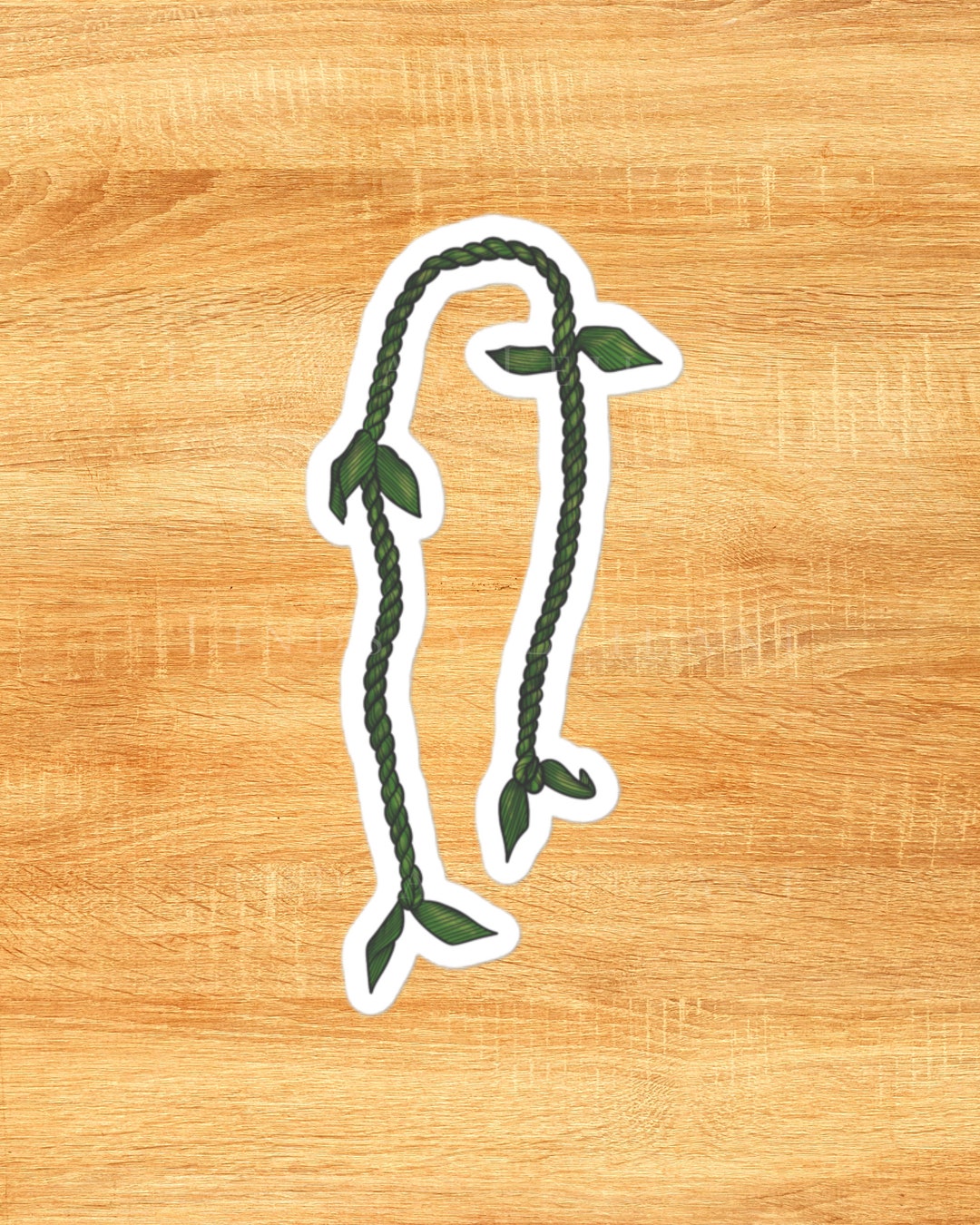 Hawaiian Ti Leaf Lei Sticker | Lei La'i, Local Hawaii Sticker ...