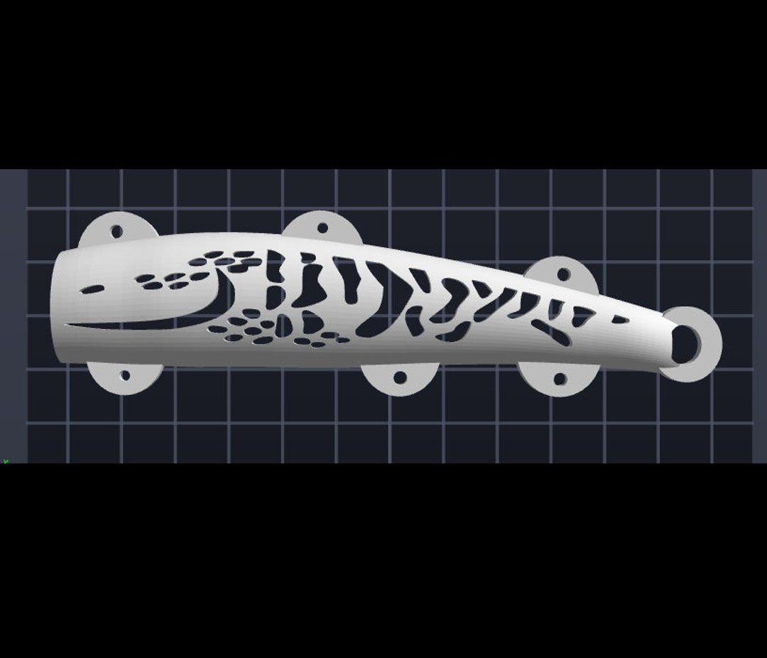 Bandit - Fishing Bait 3D Stencil - STL Digital Download - Etsy