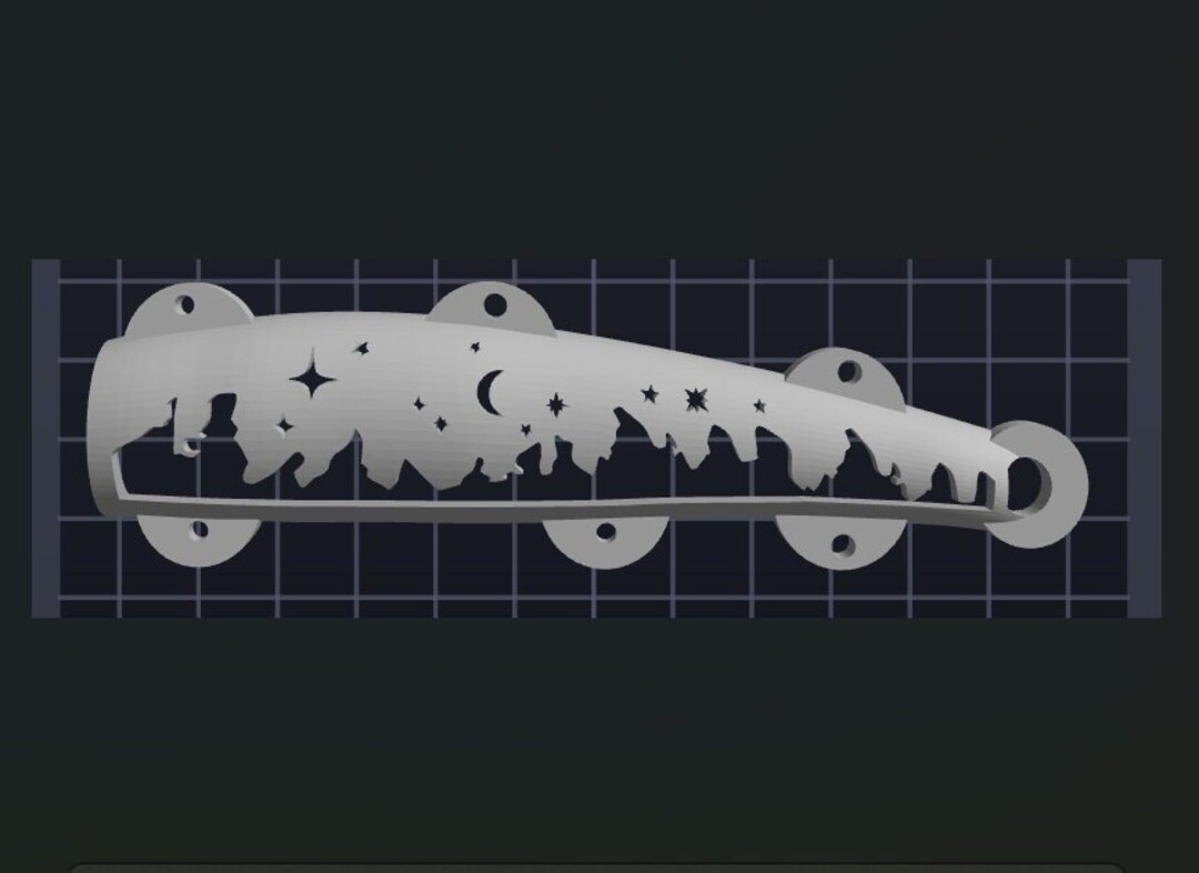 Bandit - Fishing Bait 3D Stencil - STL Digital Download - Etsy
