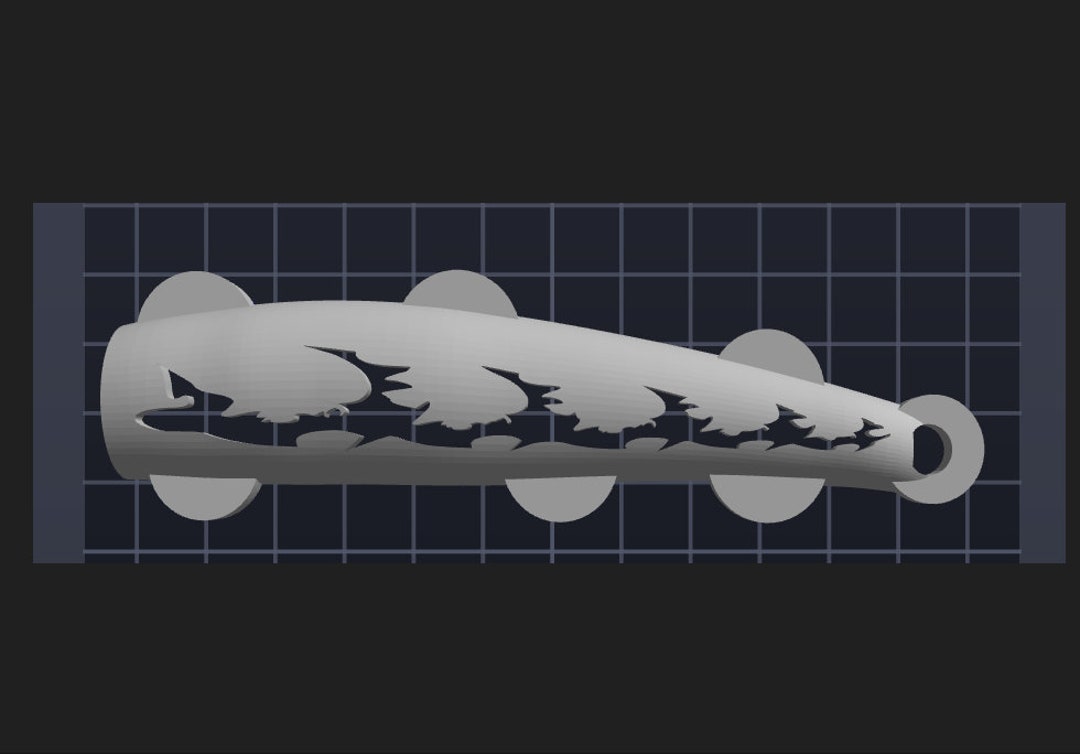 Bandit Fishing Bait 3D Stencil STL Digital Download - Etsy