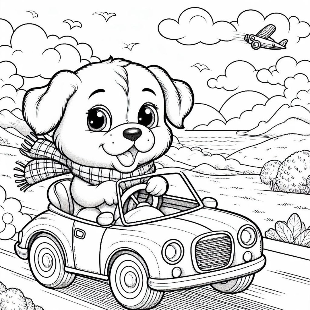 Megapack of 70 of 2D Coloring Pages Formatted as JPG Files. - Etsy