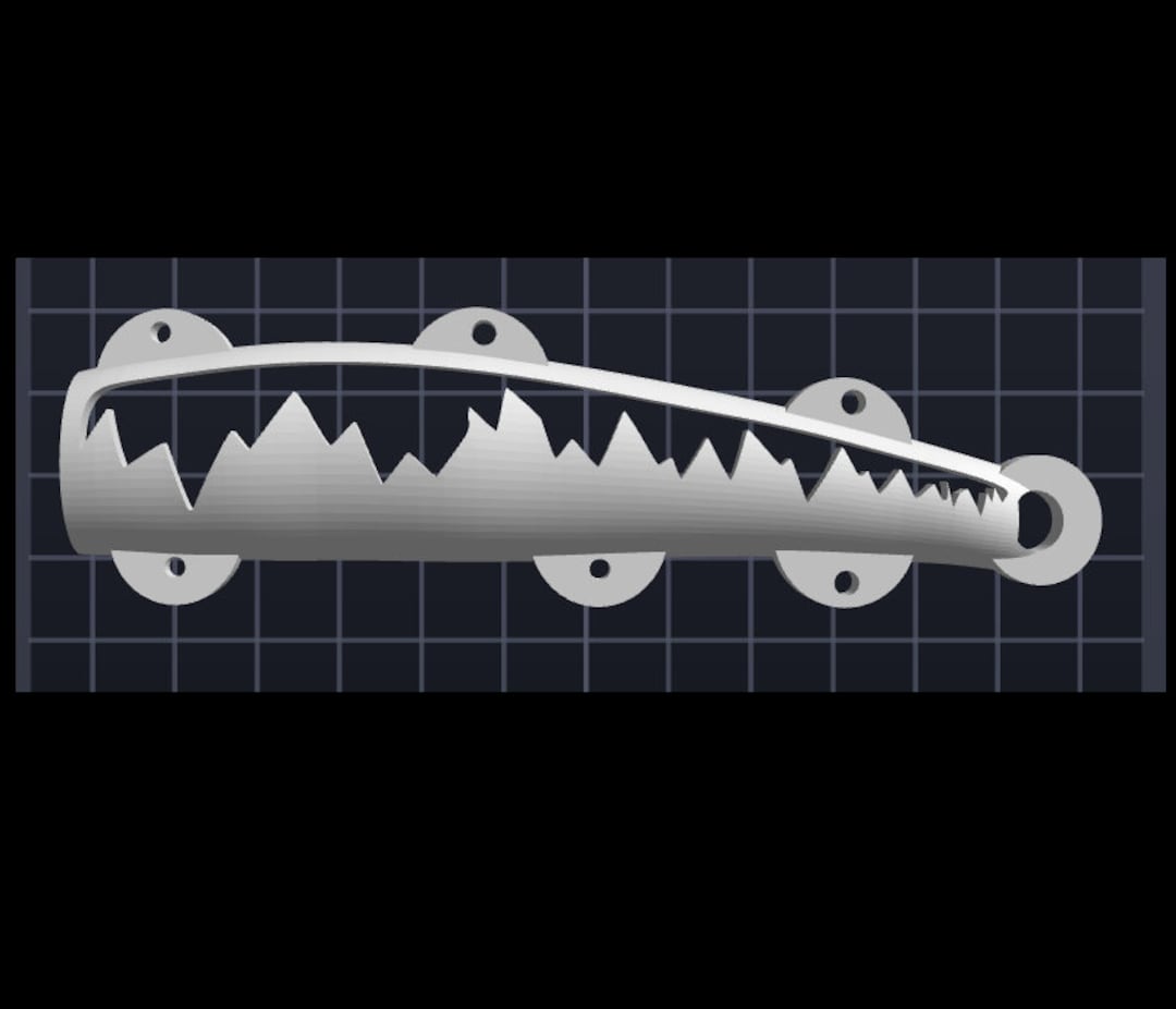 Bandit - Fishing Bait 3D Stencil - STL Digital Download - Etsy