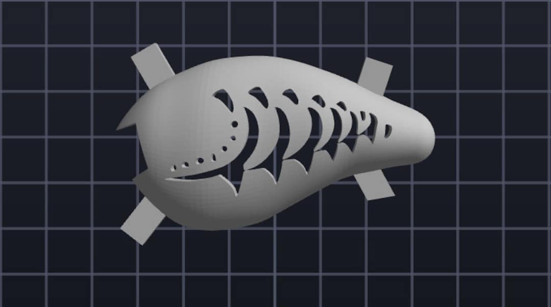 DT6 - Fishing Bait 3D Stencil - STL Digital Download - Etsy
