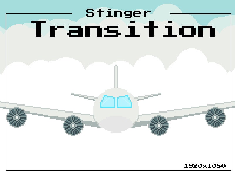 Twitch Overlay Plane - Etsy