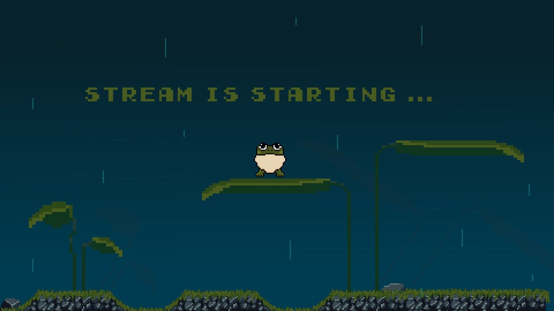 Animated Streaming Screens Twitch Stream is Starting, BRB, Ending ...