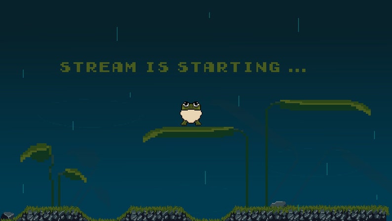 Animated Streaming Screens Twitch Stream is Starting, BRB, Ending ...