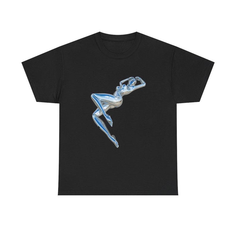 Hajime Sorayama Futuristic Robot Tee, Sizes Small-5xl, Black Color, 100 ...
