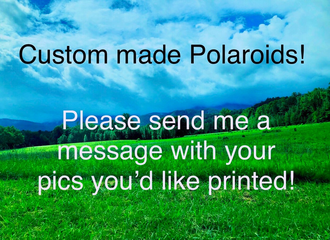 Custom-made Mini Polaroids! - Etsy