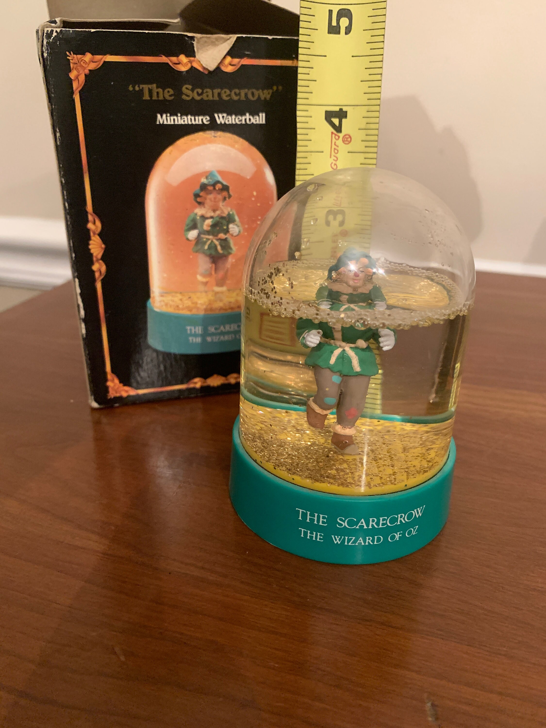 Vintage Scarecrow Snow Globe (wizard of Oz) - Etsy
