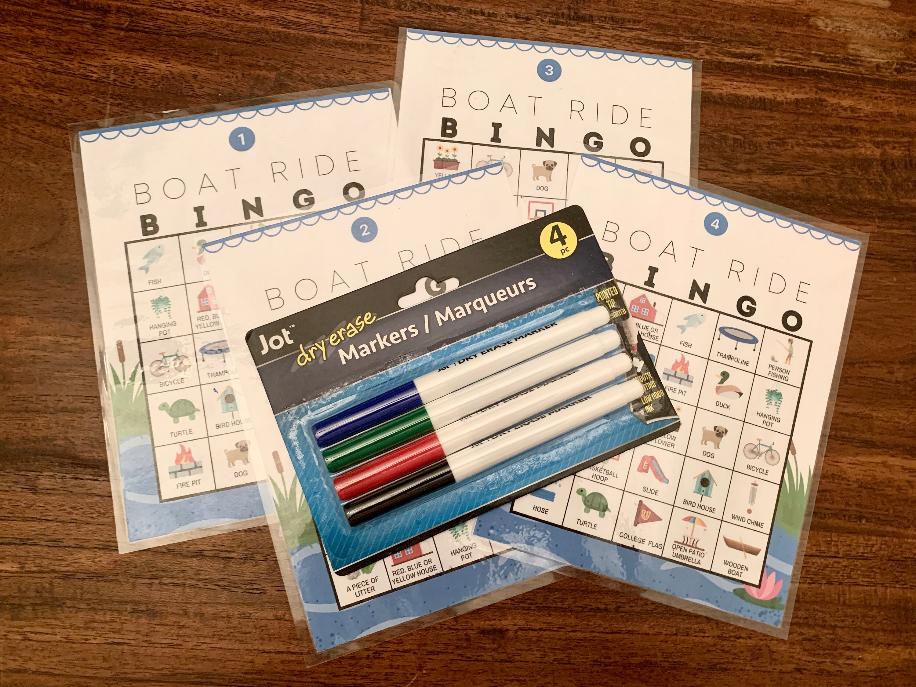 Boat Ride Bingo - Etsy