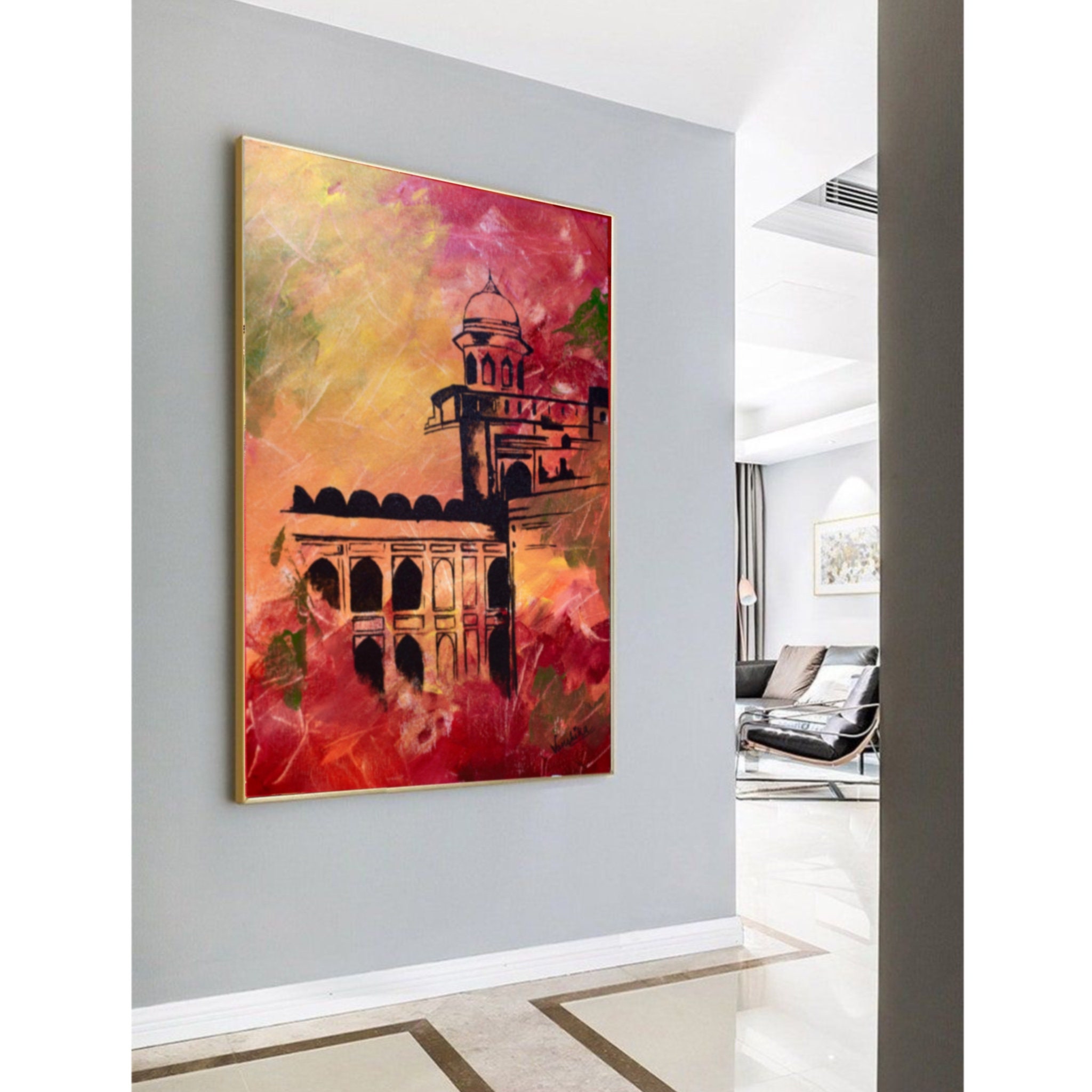 Indian Abstract Paintings On Canvas