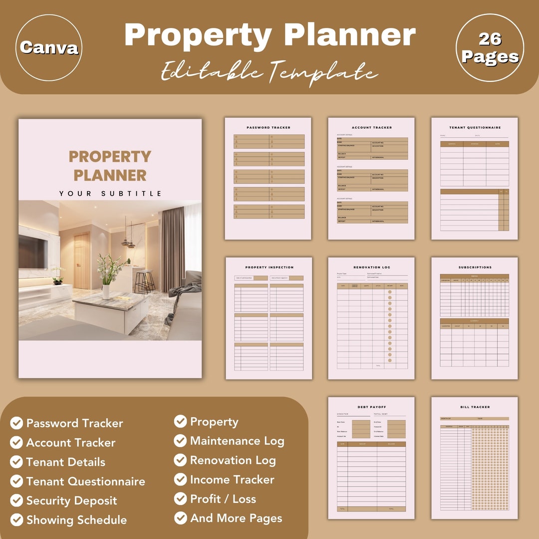 Property Planner | Digital Organizer for Home and Real Estate ...