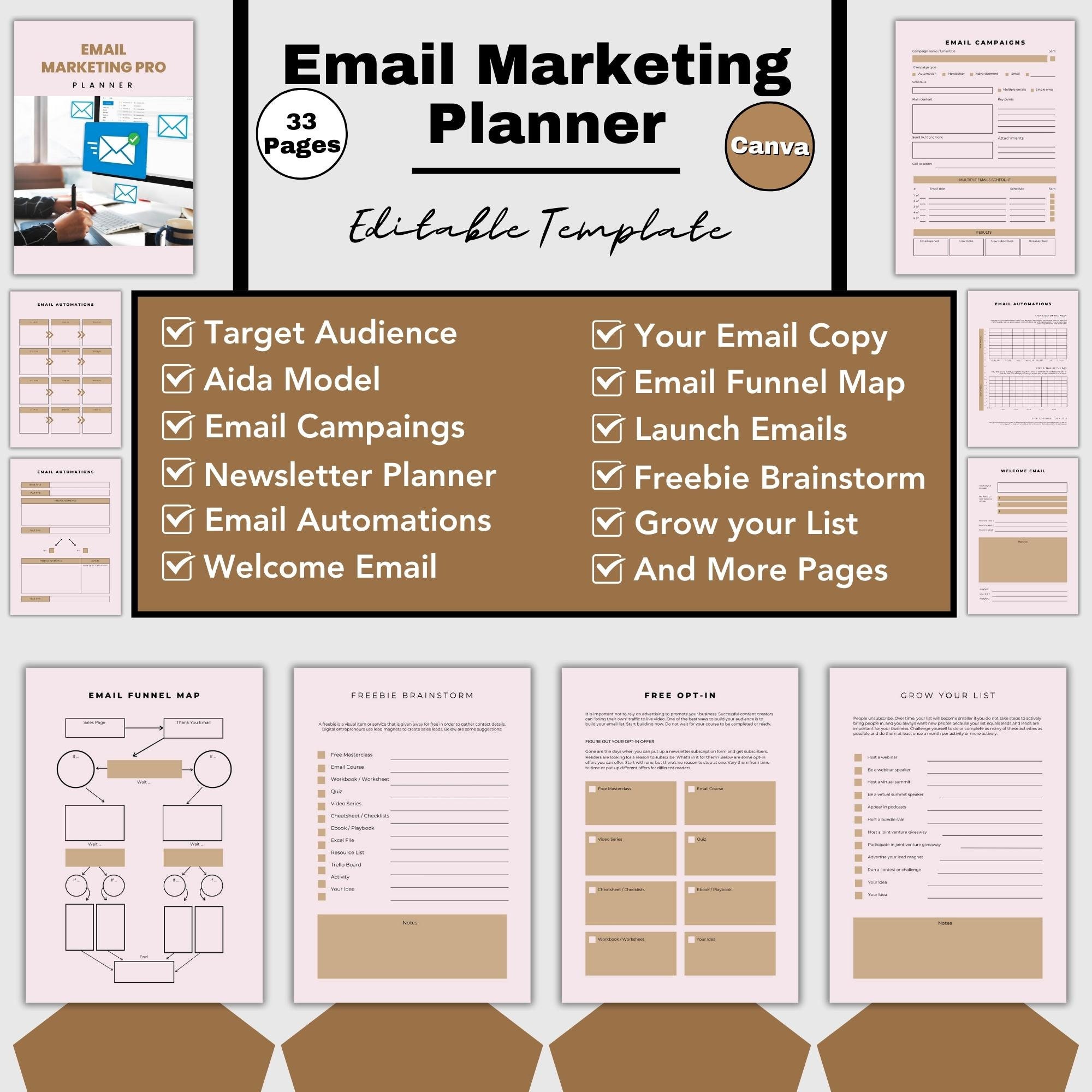 Elevate Your Efficiency With Our Email Planner - Your Ultimate Digital ...