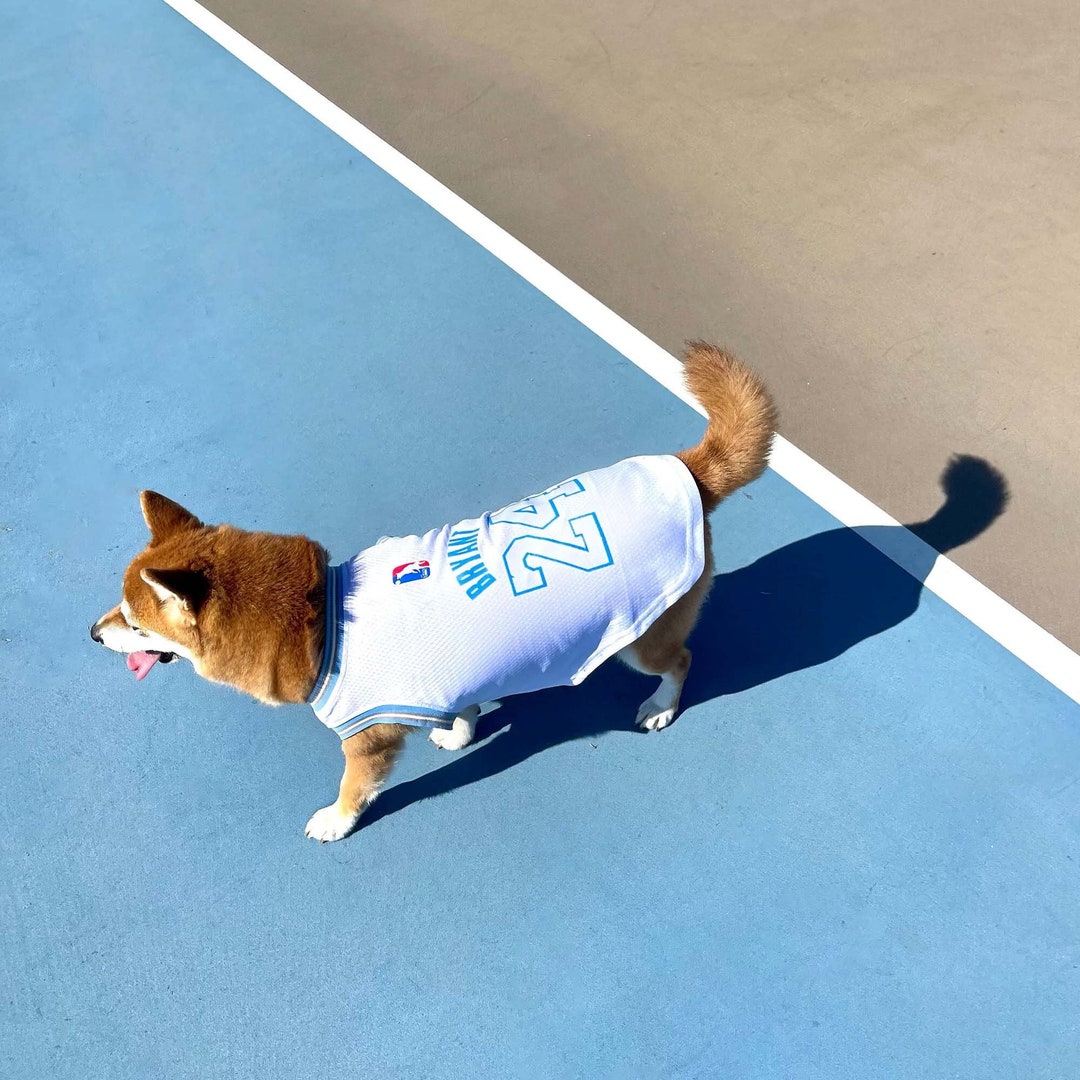 Pet Dog Cat Puppy Basketball Sport Jersey White - #24 - Etsy