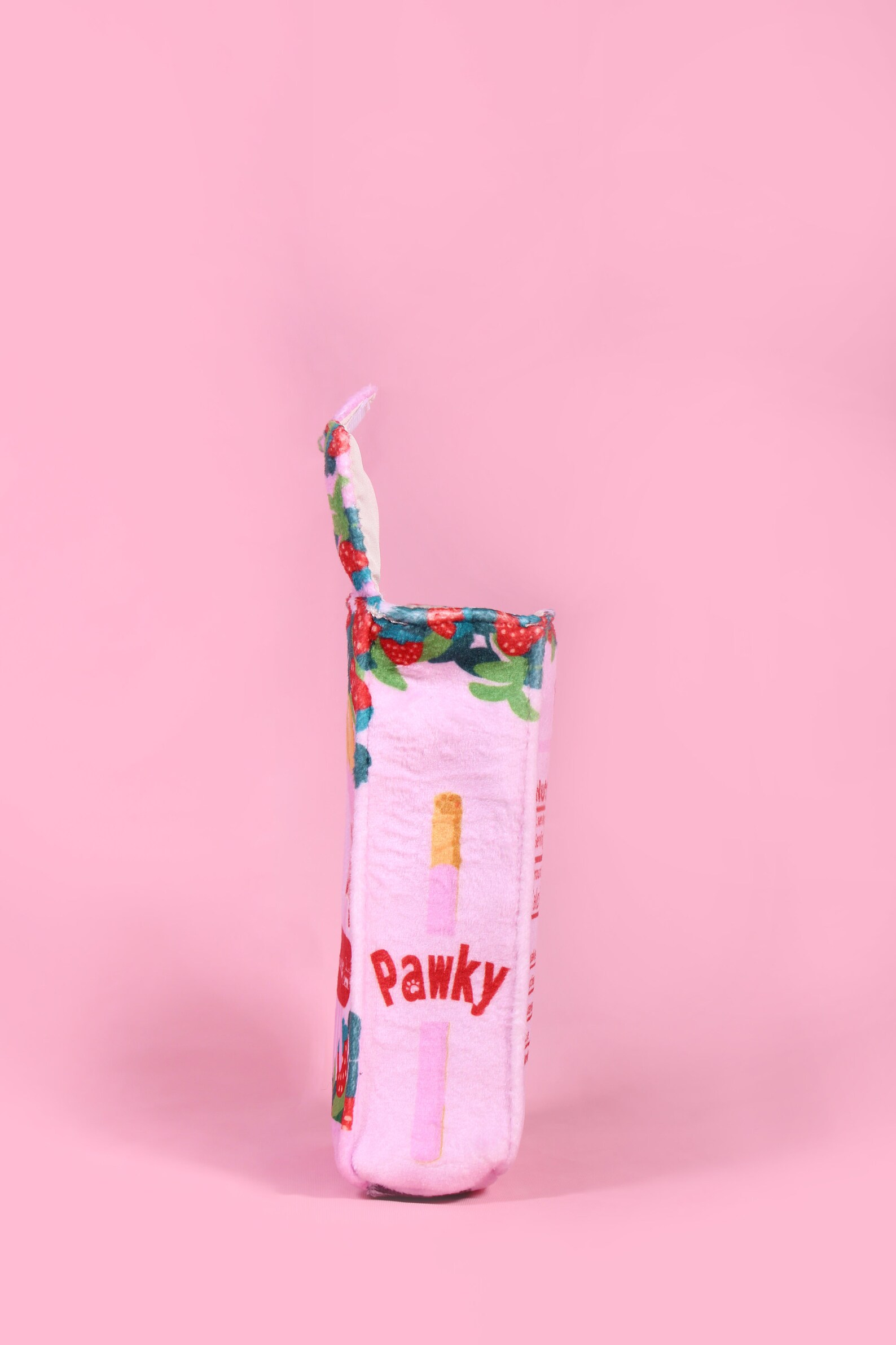 Pawky Crazy Crinkle Crunchy Toy With 2 Full Squeaky Stick - Strawberry ...