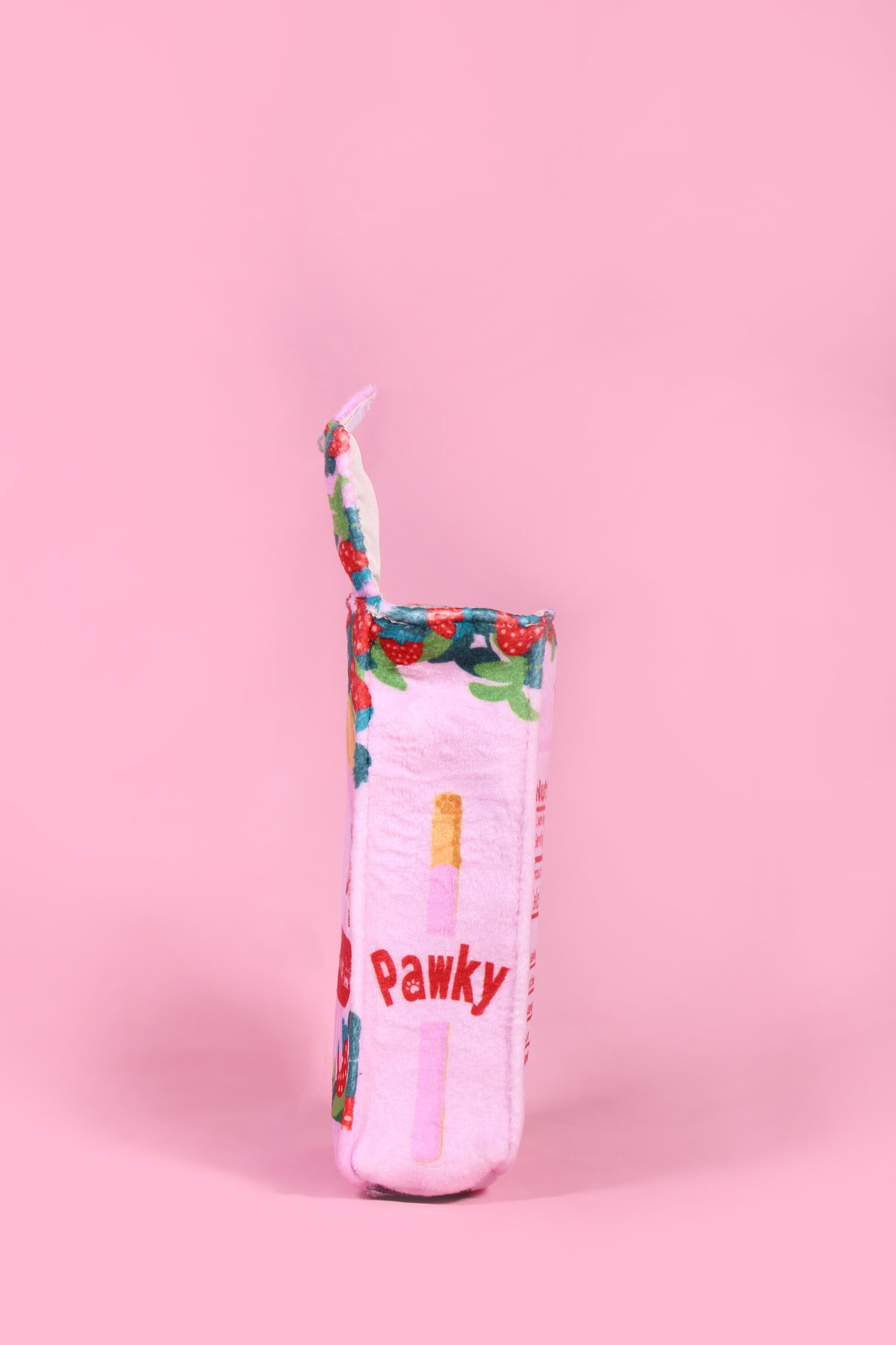 Pawky Crazy Crinkle Crunchy Toy With 2 Full Squeaky Stick - Strawberry ...
