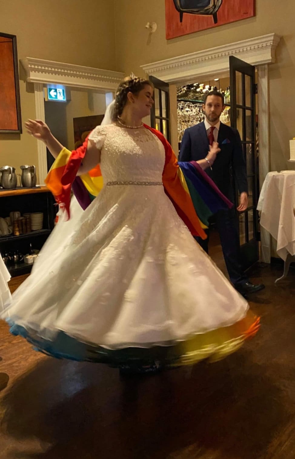 Miss Raina's Layered Rainbow Petticoat ~ Knee Length ~ With Tulle ...