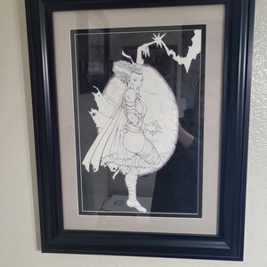 Universal Monsters, Bride of Frankenstein Pin up Original Art - Etsy