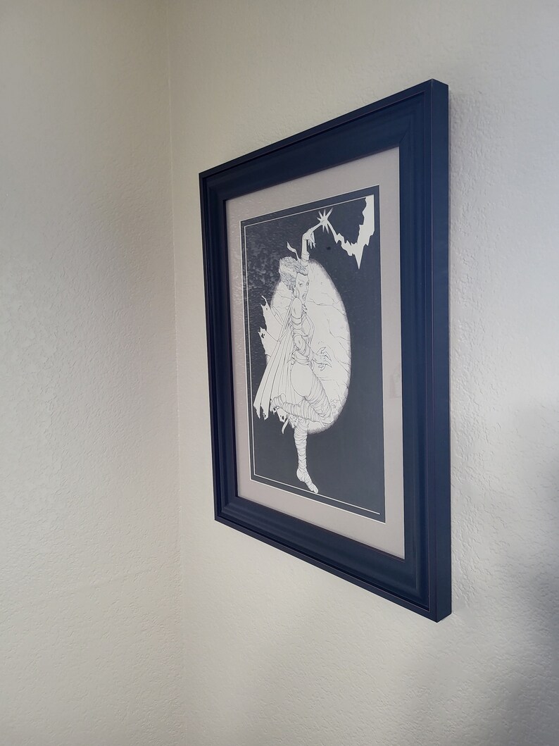 Universal Monsters, Bride of Frankenstein Pin up Original Art - Etsy