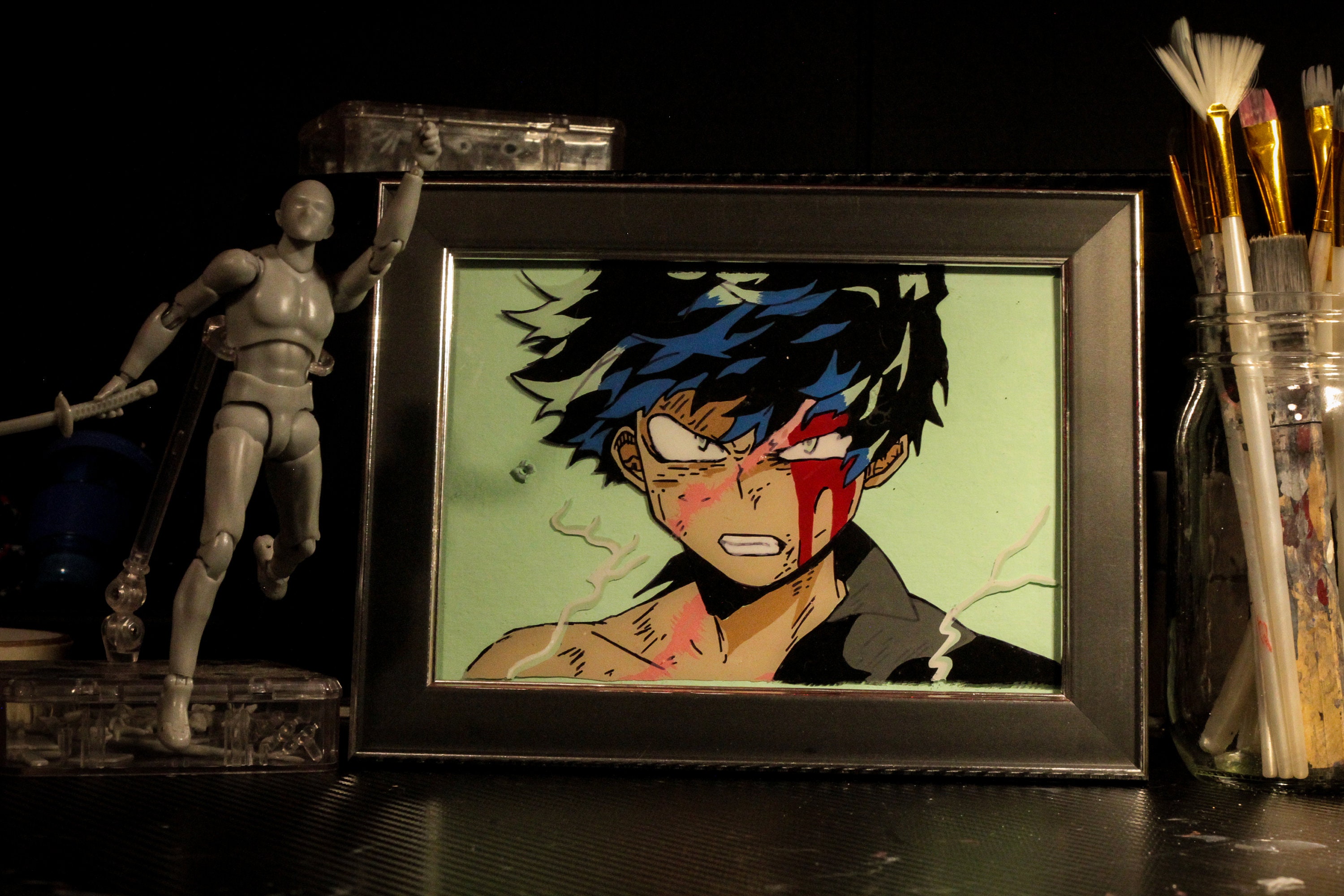 8X10 Custom Vector Painted Frame - Etsy