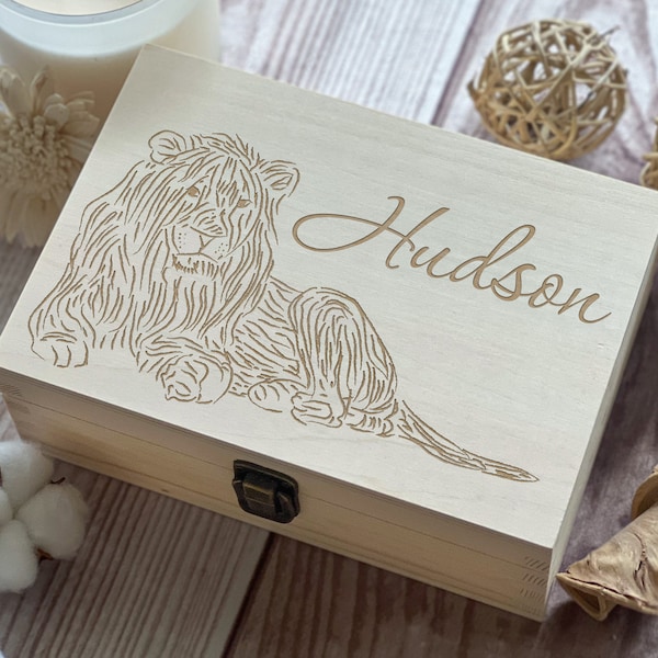Lion King Custom Baby Box - Etsy
