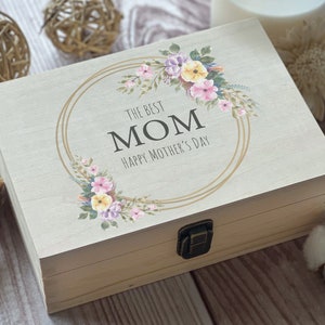 The Best Mom Happy Mothers Day Memory Box Gift for Mom - Etsy