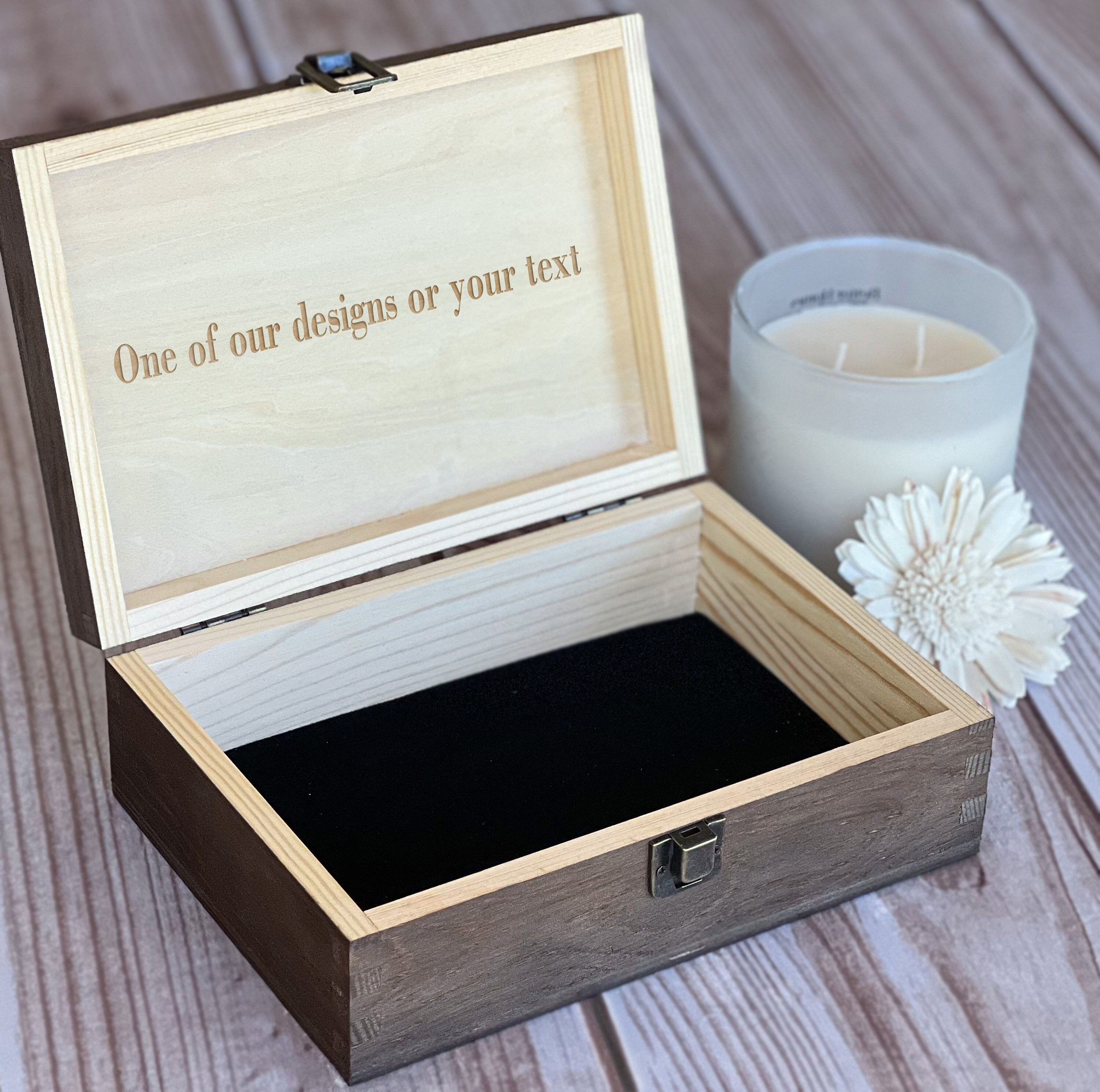 Love You to the Moon Custom Box Personalized Wooden Box - Etsy