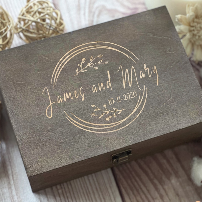 Wooden Keepsake Box - Etsy