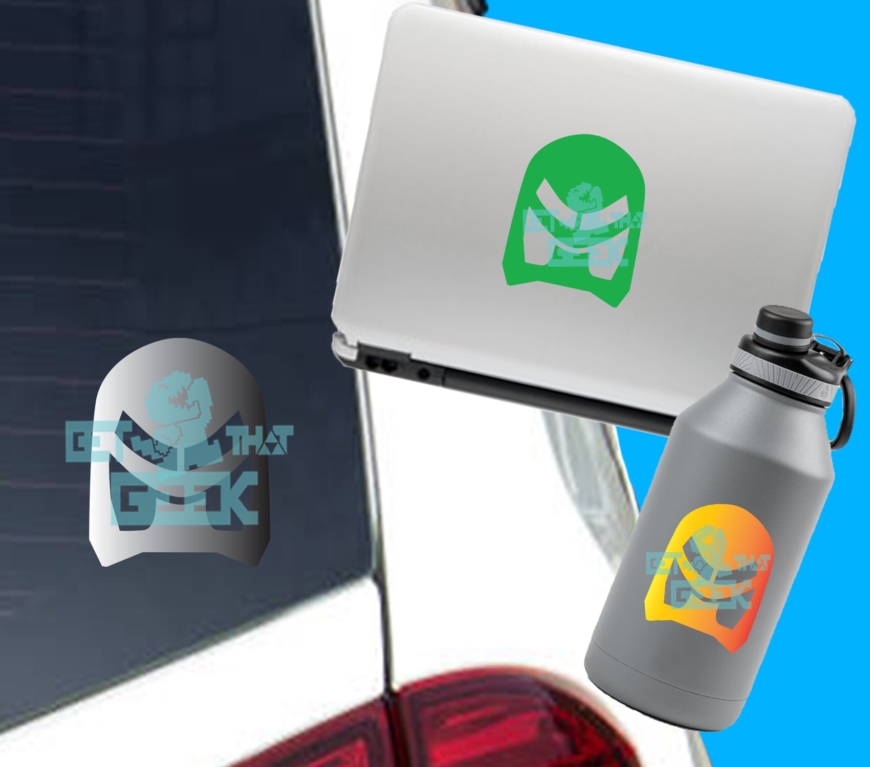 Bionicle Toa Mask Vinyl Decals - Etsy