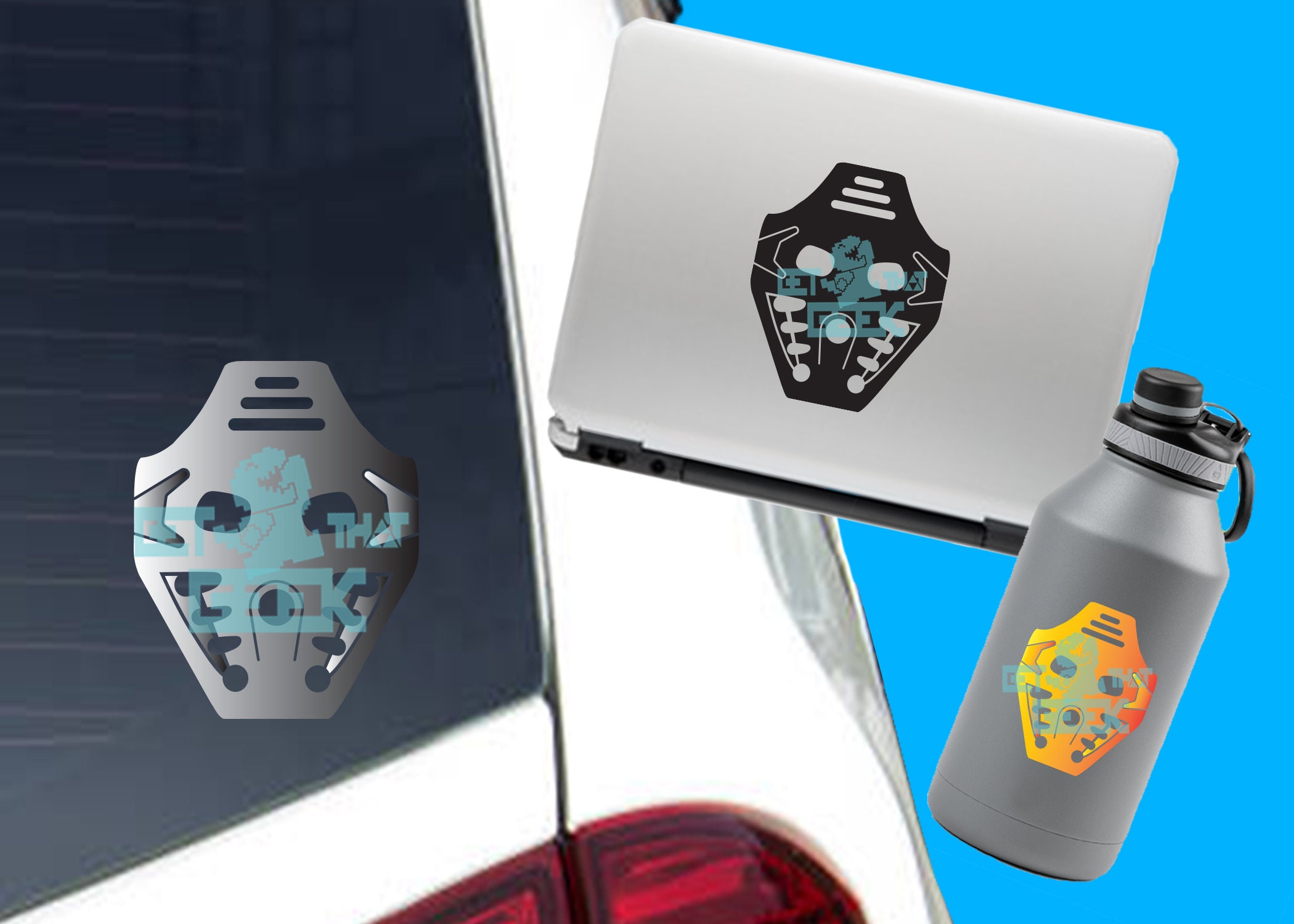 Bionicle Toa Mask Vinyl Decals - Etsy