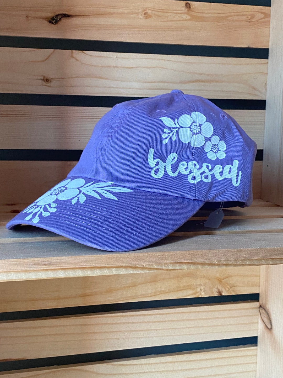 Purple Baseball Cap Made for Counting Blessings This Cotton “dad Hat ...